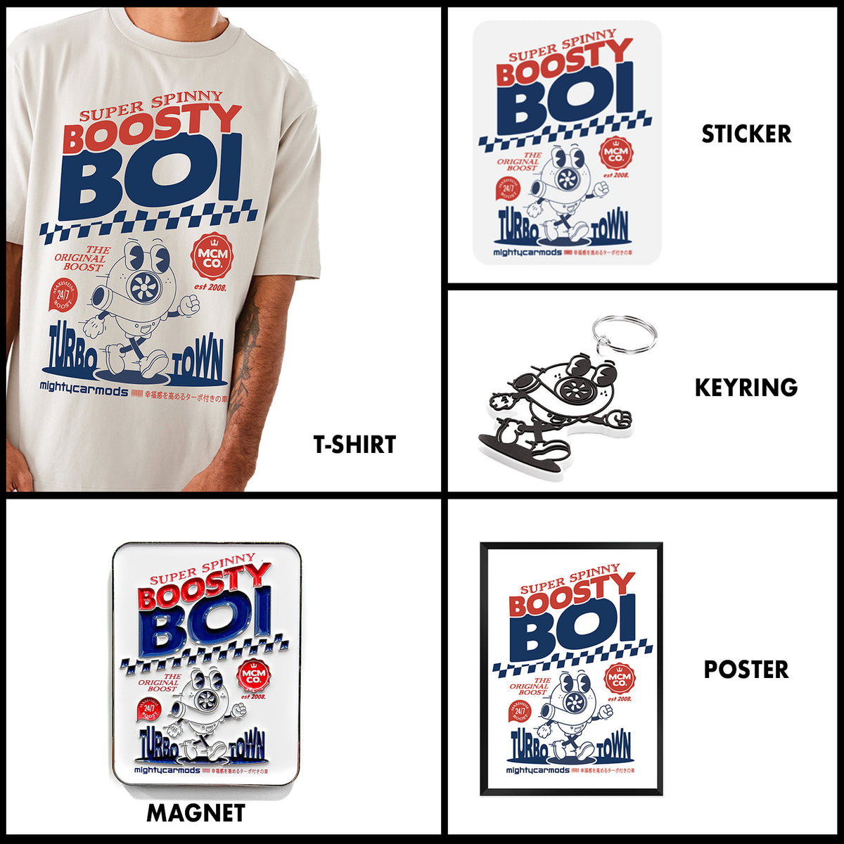 Boosty Boi Pack – Mighty Car Mods