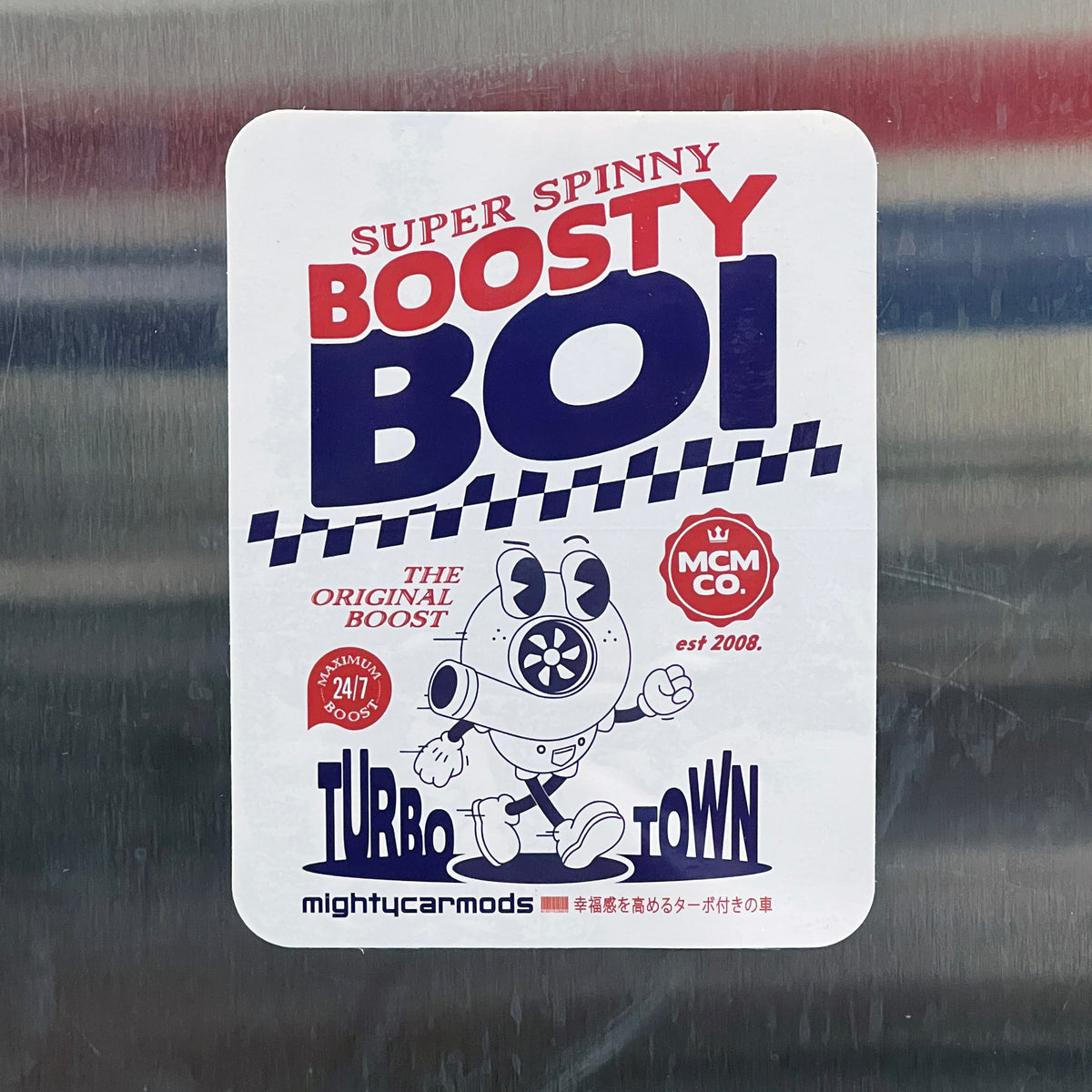 Boosty Boi Sticker – Mighty Car Mods