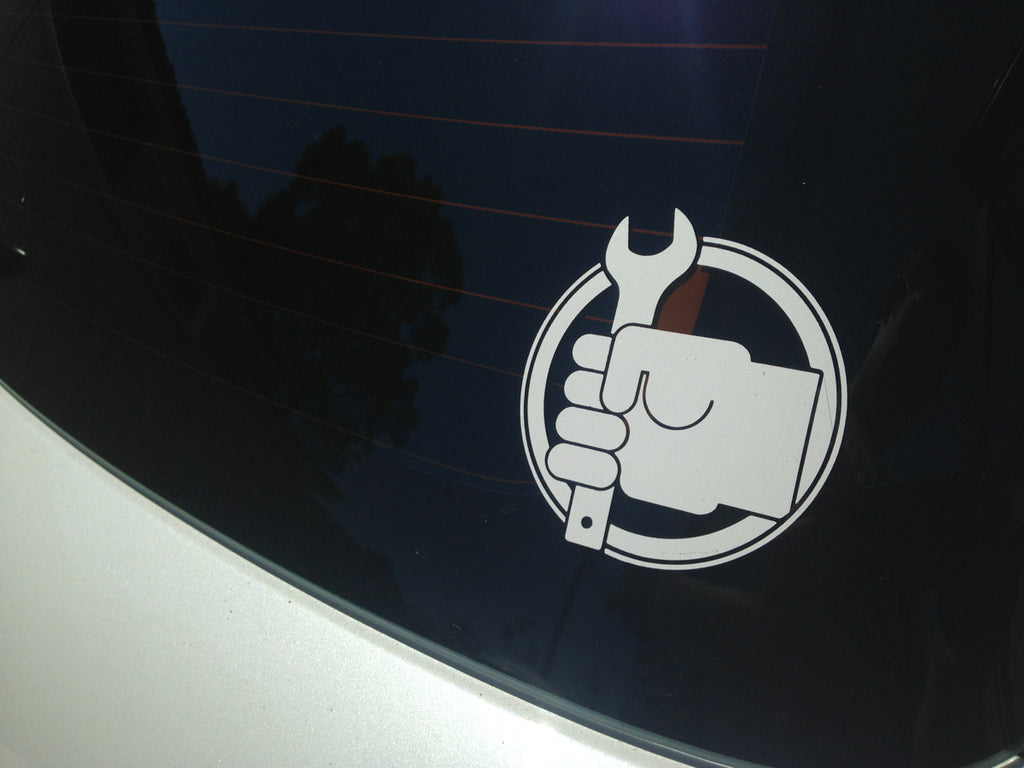 DIY Spanner Sticker – Mighty Car Mods