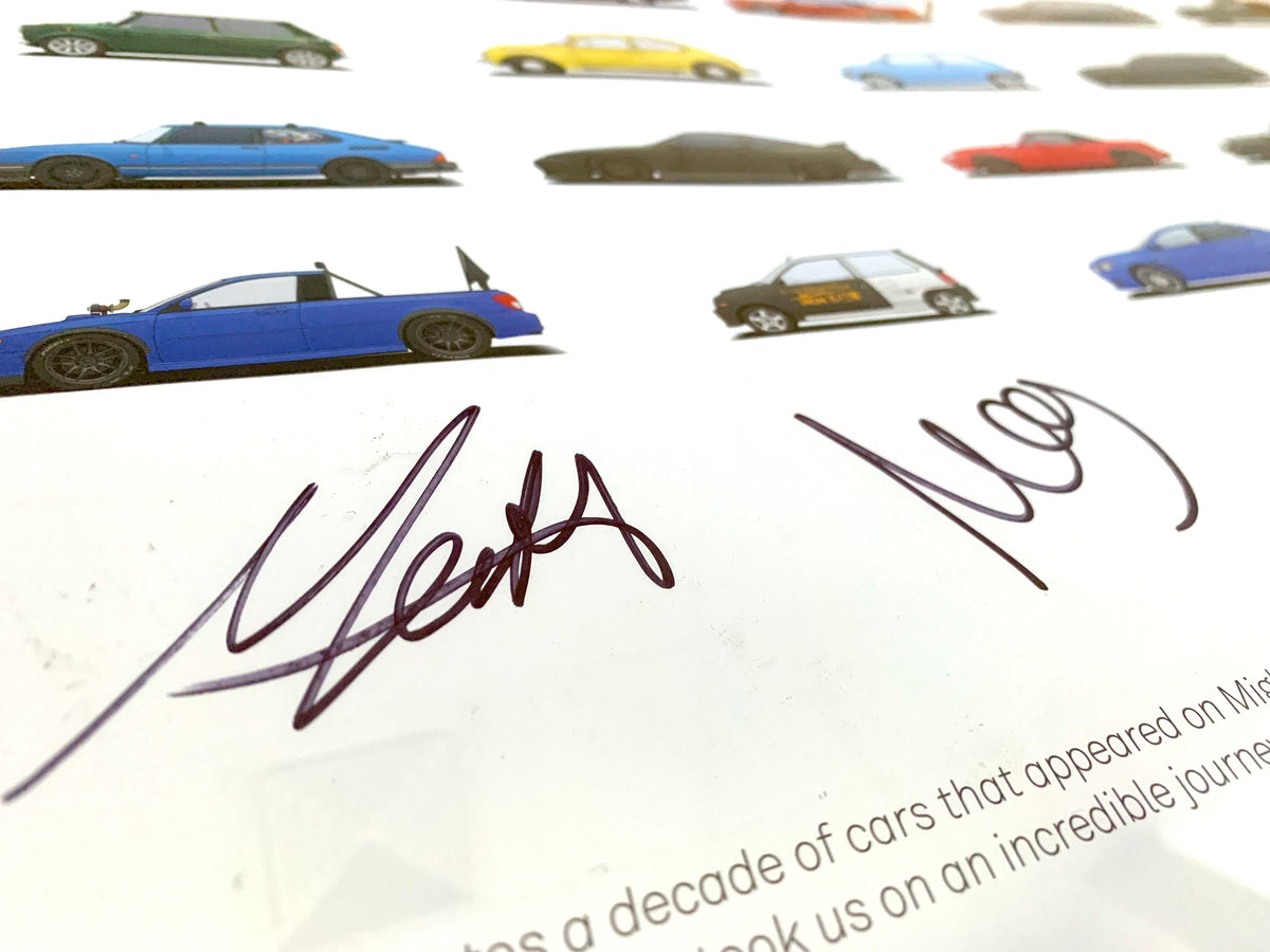 Limited Edition MCM Poster [AUTOGRAPHED] – Mighty Car Mods