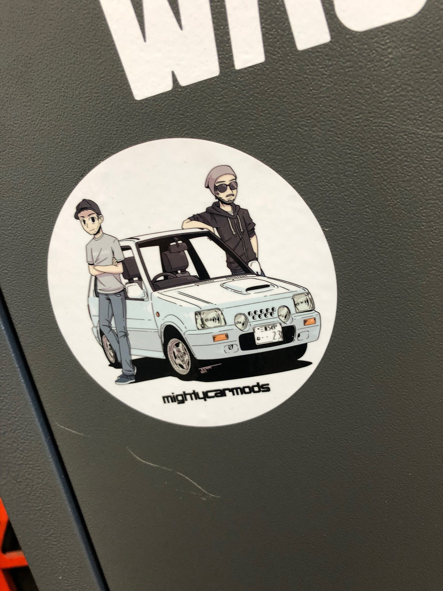 Manga Superturbo Sticker – Mighty Car Mods