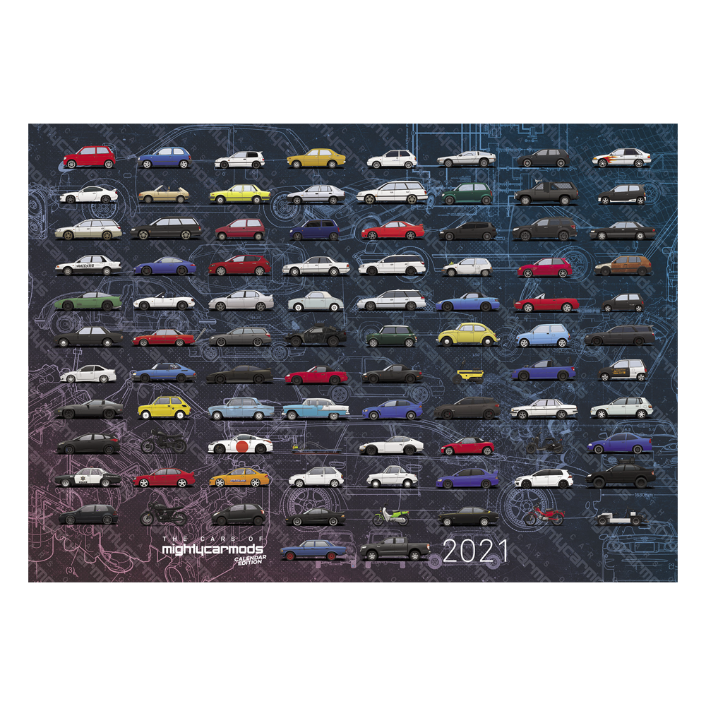 MCM 2021 Calendar – Mighty Car Mods