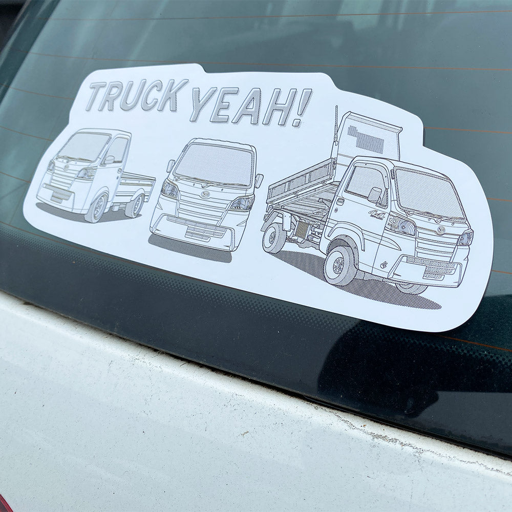 Truck Yeah Sticker – Mighty Car Mods